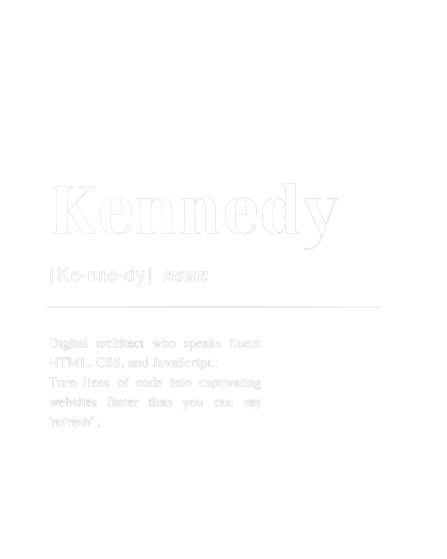 Kennedy - My Portfolio